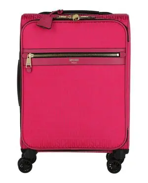 Moschino Allover Logo Trolley Case
