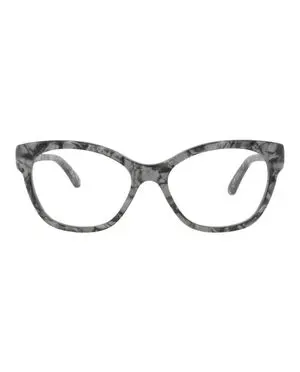 Balenciaga Cat Eye Optical Frames Grey Grey Transparent (bb0213o/30011974/004)
