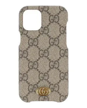 Gucci Gg Supreme Iphone 12 Mini Case - Beige
