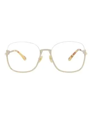 Chloé Square-frame Optical Frames - Gold Gold Transparent (ch0069o/30011507/004)