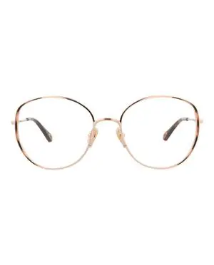 Chloé Round-Frame Optical Frames Gold Gold Transparent (ch0039o/30009848/002)