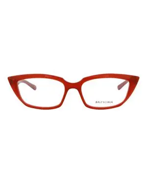 Balenciaga Acetate Optical Frames - Red Red Transparent (bb0063o/30008237/004)