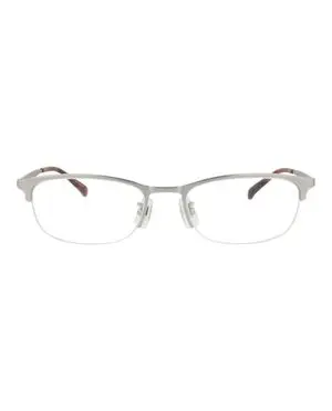 Dunhill Round-frame Titanium Optical Frames - Silver Silver Transparent (du0019oj/30009724/002)