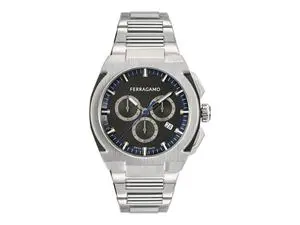 FERRAGAMO Supreme Chrono Watch - Stainless Steel