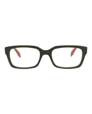 Alexander McQueen Square-frame Acetate Optical Frames - Green Green Transparent (am0345o/30011496/004)