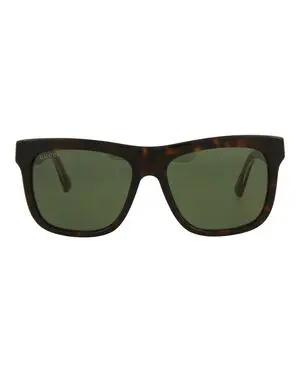 Gucci Square-frame Acetate Sunglasses - Havana Havana Green (gg0158sn/30013800/002)