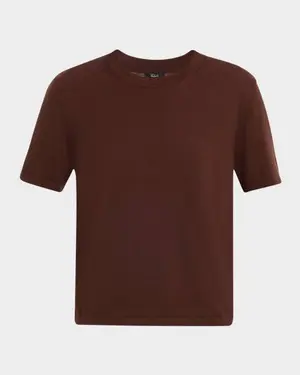 Rails Cashmere-blend T-shirt