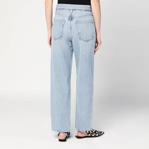 AGOLDE High-waisted Cotton Denim Jeans