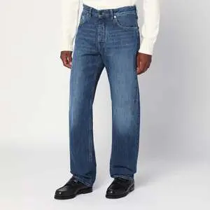 Givenchy Straight Jeans With Dark Wash - Blue