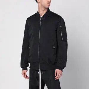 Rick Owens Nylon Blend Bomber Jacket