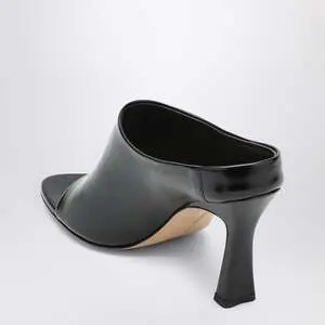 Bottega Veneta Leather Rana Mule - Black