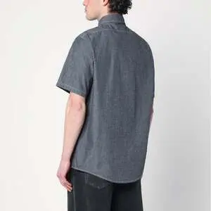 MAISON MARGIELA Gray Cotton Shirt - Grey