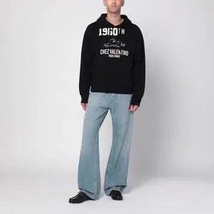 Valentino Garavani Cotton Hoodie With 1960 Chez Print