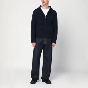 Burberry Zip-up Cashmere Blend Cardigan
