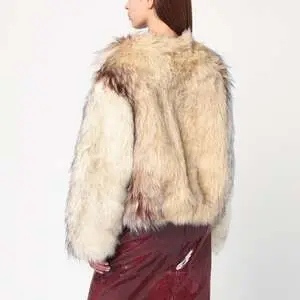 HALFBOY Short Faux Fur Coat