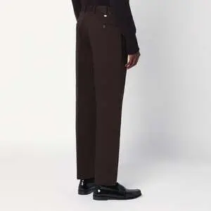 PT TORINO Cotton Trousers - Brown