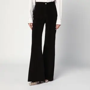FERRAGAMO Flared Trousers - Brown
