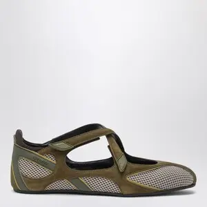 Attico Ballerina Flats - Green