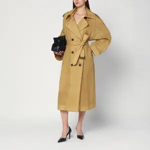 MKDT STUDIO Double-breasted Cici Trench Coat