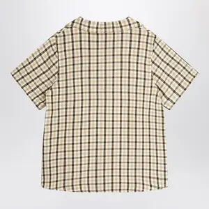MINI RODINI Shirt With A Checkered Pattern
