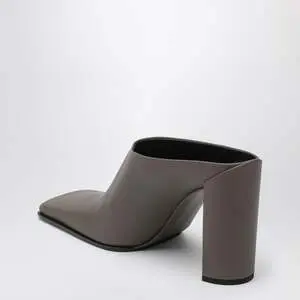 Alaïa Square-toe Mules - Brown