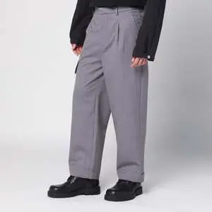 OAMC Peacemaker Wool-blend Trousers - Grey