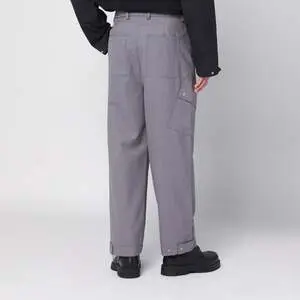 OAMC Peacemaker Wool-blend Trousers - Grey