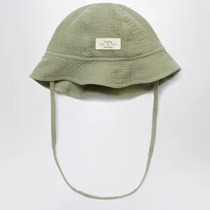 TEDDY & MINOU Hat With Drawstring - Green