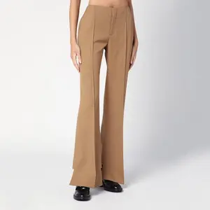 Chloé Asymmetrical Wool Trousers