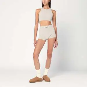 Fear Of God Ribbed Culottes - Brown