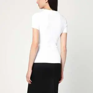 Balenciaga Short-sleeve Nano Bb Tank Top - White