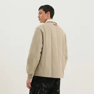 1989 STUDIO Padded Canvas Jacket - Beige