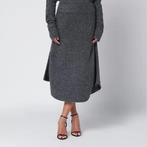 ENTIRE STUDIOS Wool-blend Midi Skirt