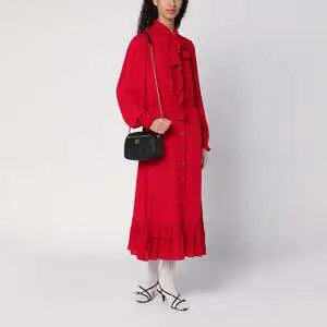 Valentino Garavani Midi Dress With Ruffled Bow