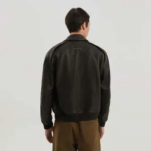 1989 STUDIO Leather Jacket - Brown
