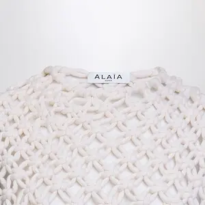 Alaïa Knotted Sleeveless Tank Top
