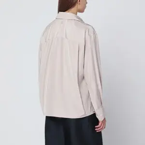 Loewe Light Draped Silk Shirt