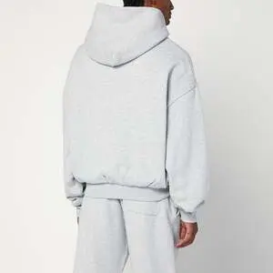 ENTIRE STUDIOS Cotton Zip-up Sweatshirt - Grey