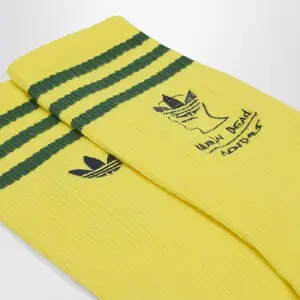 ADIDAS ORIGINALS X BRAIN DEAD Logo Socks