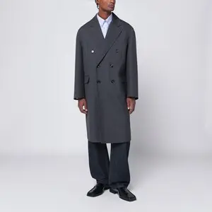 Bottega Veneta Double-breasted Wool And Silk Coat