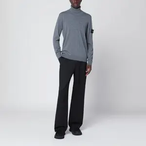 Stone Island Wool Turtleneck Sweater