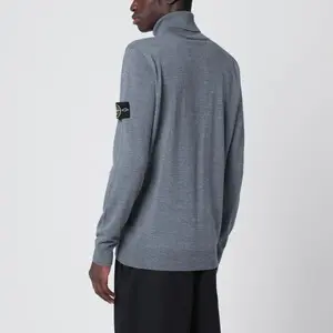 Stone Island Wool Turtleneck Sweater