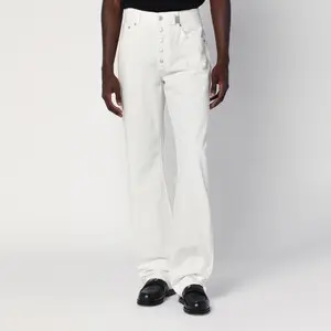 Alexander McQueen Cotton Denim Trousers