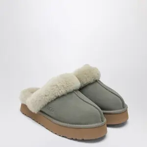 UGG Suede Platform Slip-ons - Green