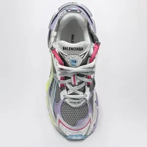 Balenciaga Runner Low Top Sneakers - Multicolor