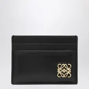 Loewe Anagram Puffer Card Holder - Black