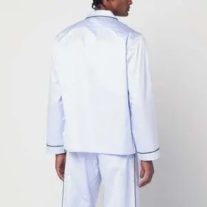TEKLA Pyjama Shirt - Light Blue