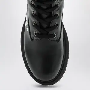 Off-White For Walking" Combat Boots
