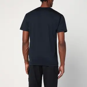 Stone Island Slim Fit Navy Cotton T-shirt - Blue