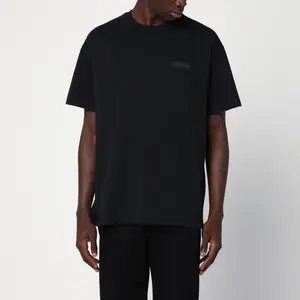Givenchy Cotton T-shirt With Logo Patch - Black